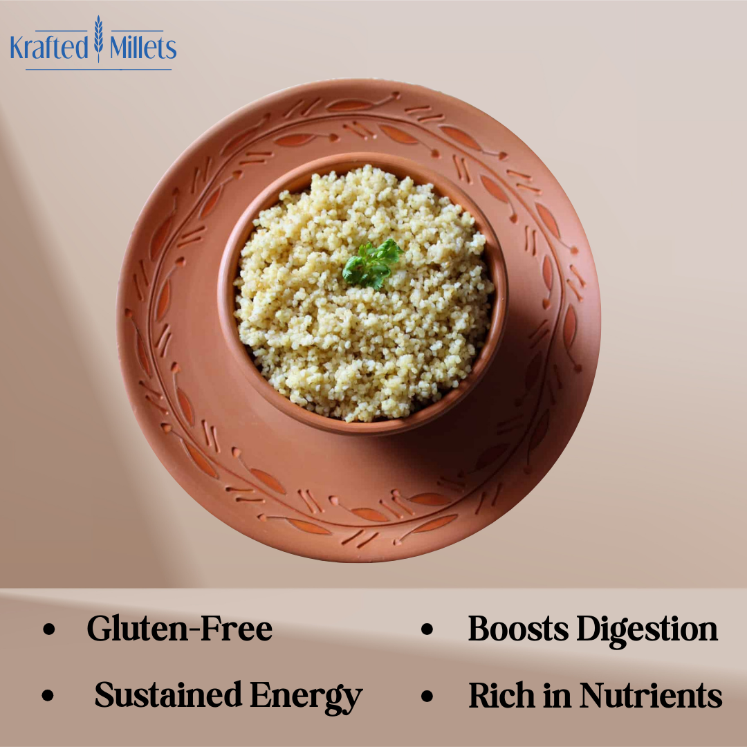 Krafted Millets - Ragi,Bajra,jowar,Kodo Millet