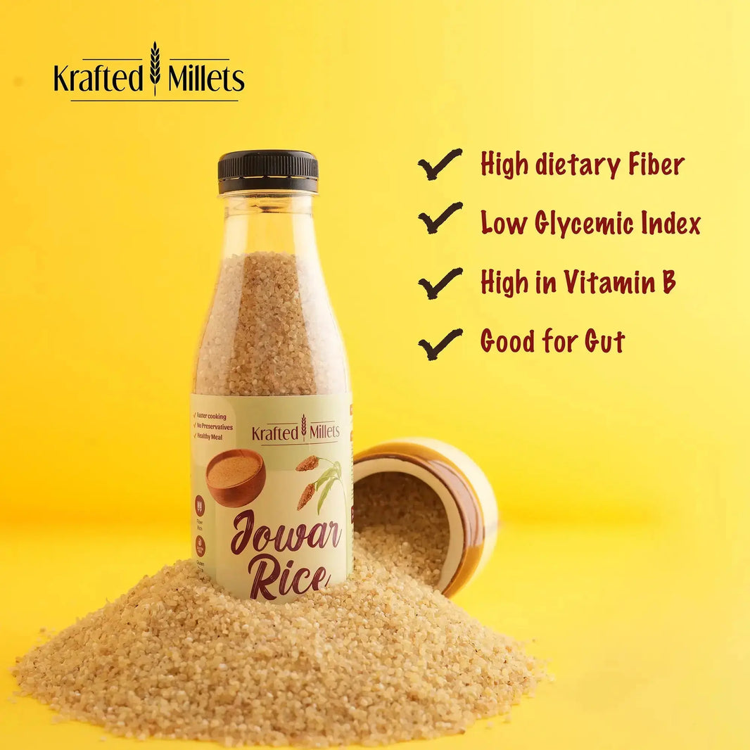 Krafted Millets - Ragi,Bajra,jowar,Kodo Millet