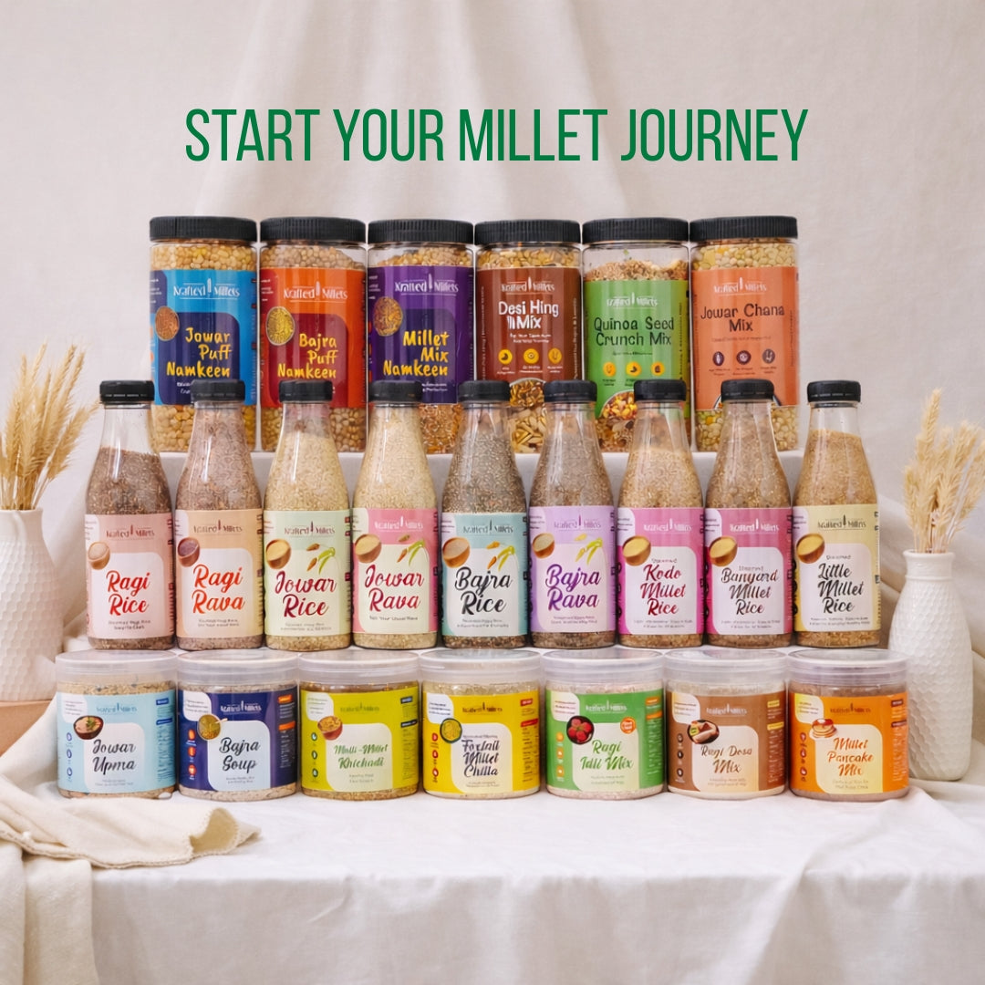 Krafted Millets – Ancient Grains for Modern Healthy Living
